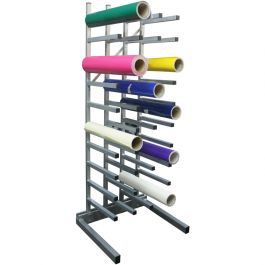 , storage material system Rack 40 rolls